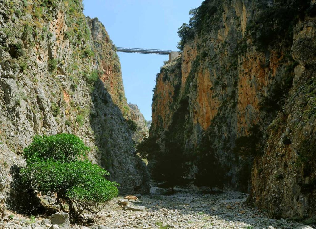 Aradena Gorge in Chania, Crete, Greece - Theos Village Hotel